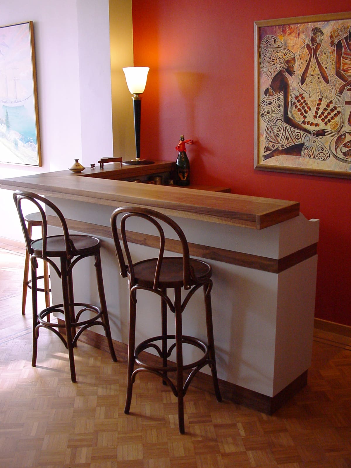 Bois Formes & Espaces : comptoir sur mesure en bois